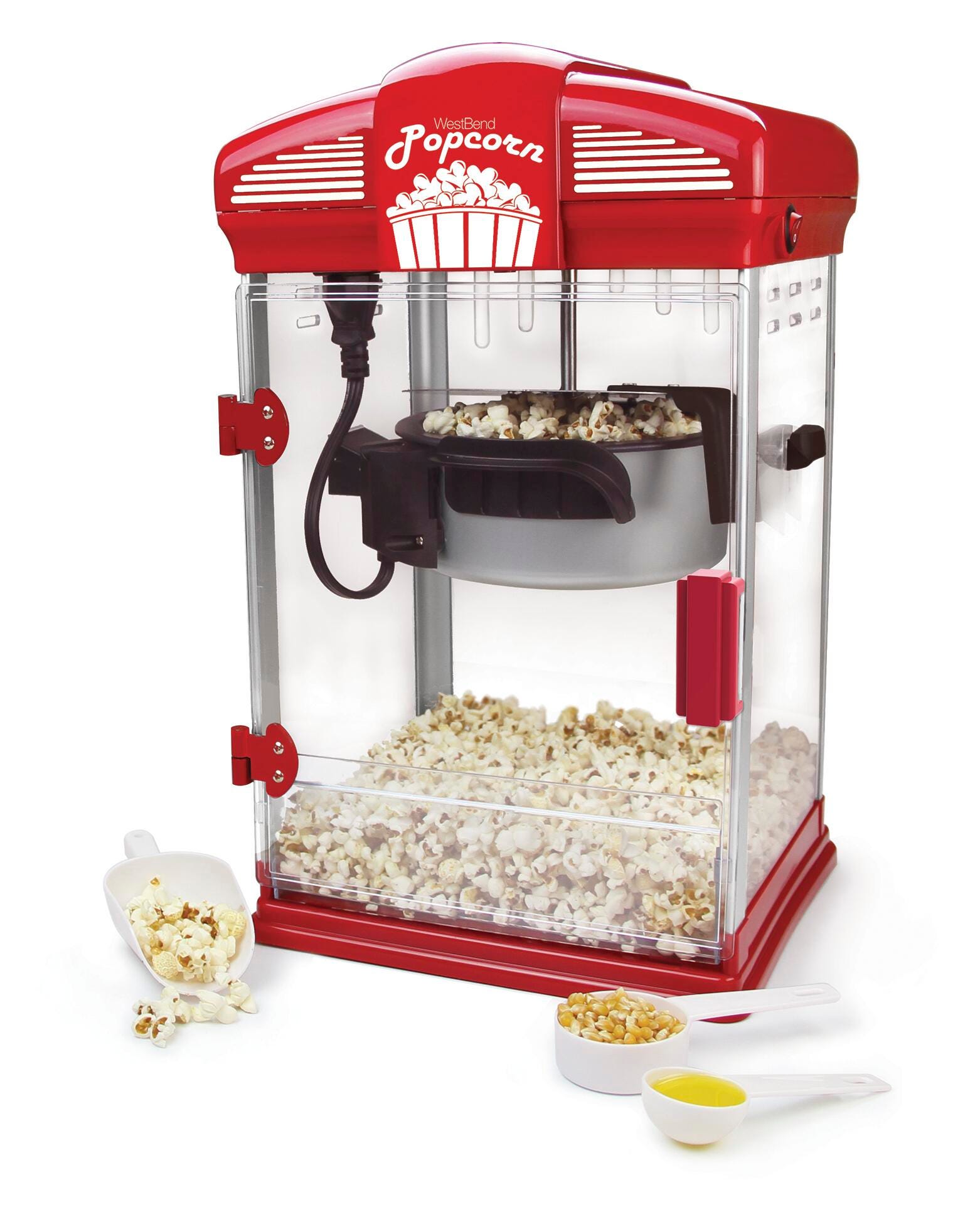 West bend popcorn machine store